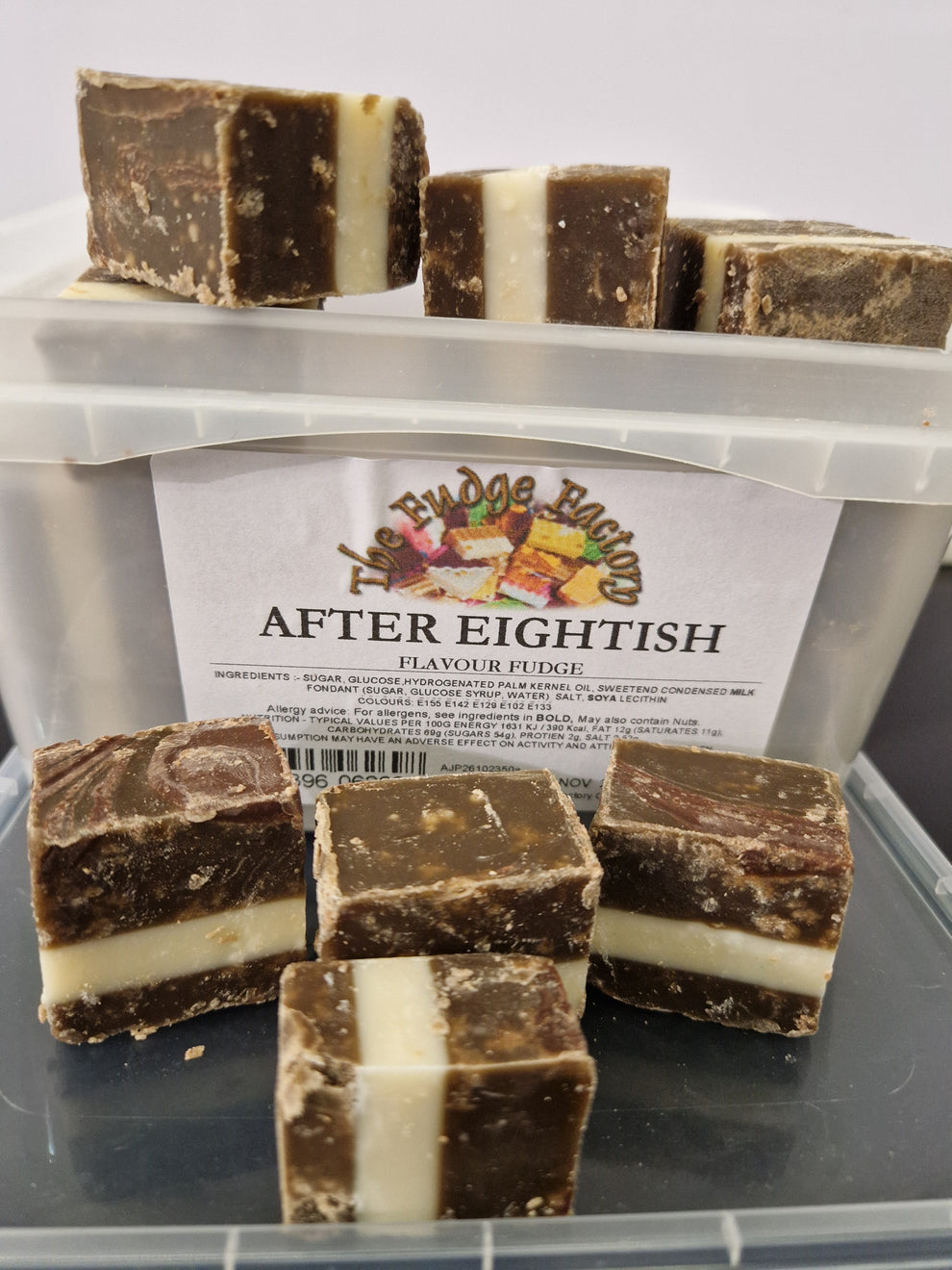 THE FUDGE FACTORY - AFTER EIGHTISH FLAVOUR FUDGE – GIFT 'O' THE GAB